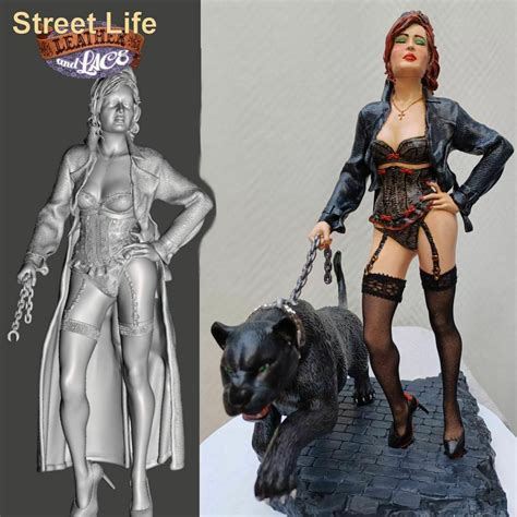 Stl File Street Life Leather N Lace By Sparx ♀️・template To