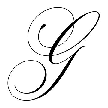 Fancy Letter G Clipart Best