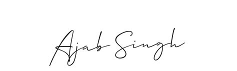 87 Ajab Singh Name Signature Style Ideas Cool Esign