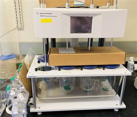 Agilent 708ds Dissolution Tester With 2 Sets Of Glass