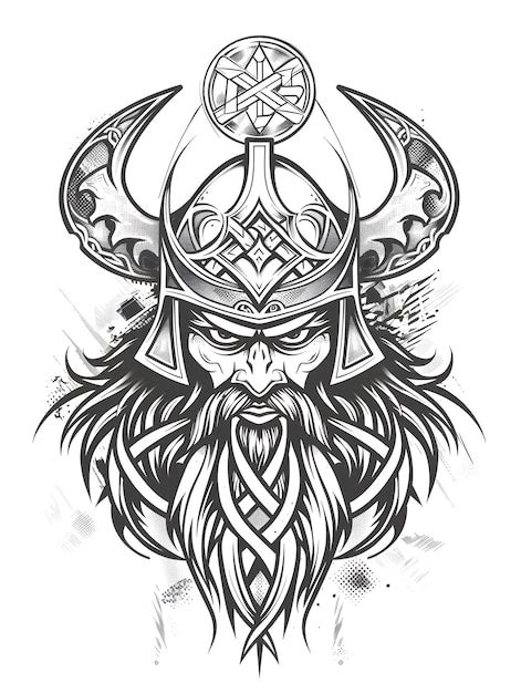 Viking Tattoo Flash Viking Forearm Tattoo Designs Etsy Uk