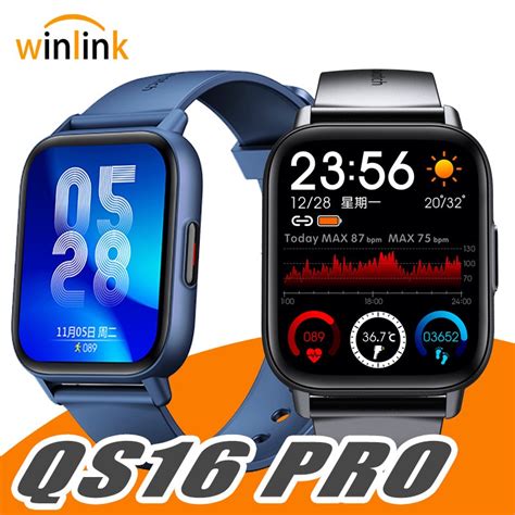 Micro Qs16 Pro Body Temperature Smart Watch Custom Dial Incoming Call