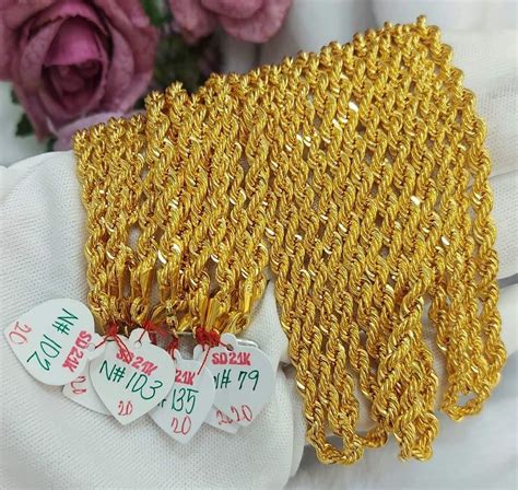 21k Saudi Gold Necklace Womens Fashion Jewelry And Organizers