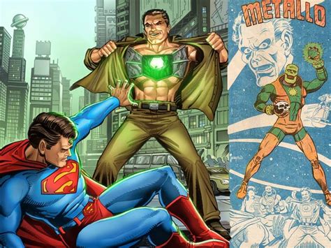 Daves Comic Heroes Blog Metallo The Man With The Kryptonite Heart