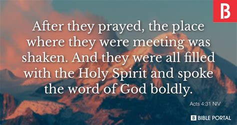Acts 4 31 Commentary