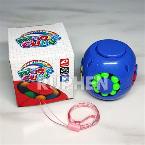 Jual Rotating Magic Bean Magic Cube Rubik Spinner Bola Kecil Fidget Shopee Indonesia
