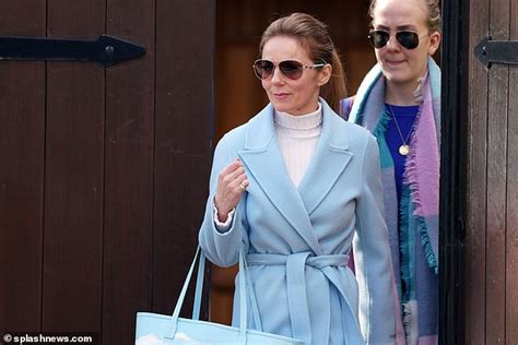 Geri Horner Emerges For The First Time Since Mel Bs Sex Revelation Daily Mail Online