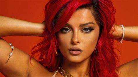 43300 Bebe Rexha Red Hair Photoshoot 4k Wallpaper Pc Desktop