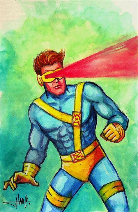 Cyclops X Men 97 Animated Series Eye Blast In Arthur Chertowskys
