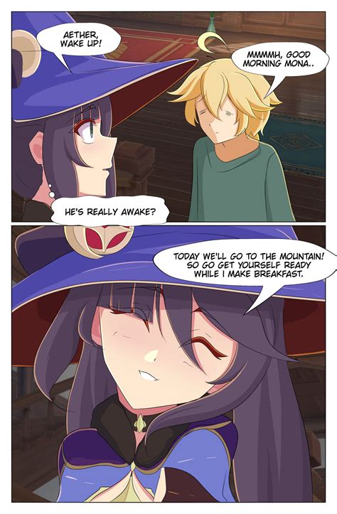 Mona And Aether Vacation Days 2 816 By Taksarts On Deviantart