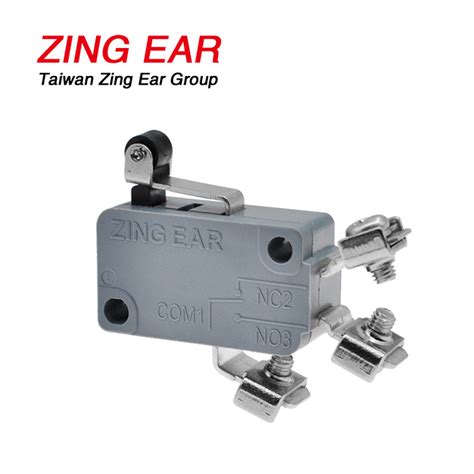 Snap Action Switch Screw Terminals With Roller Lever 16 Amp