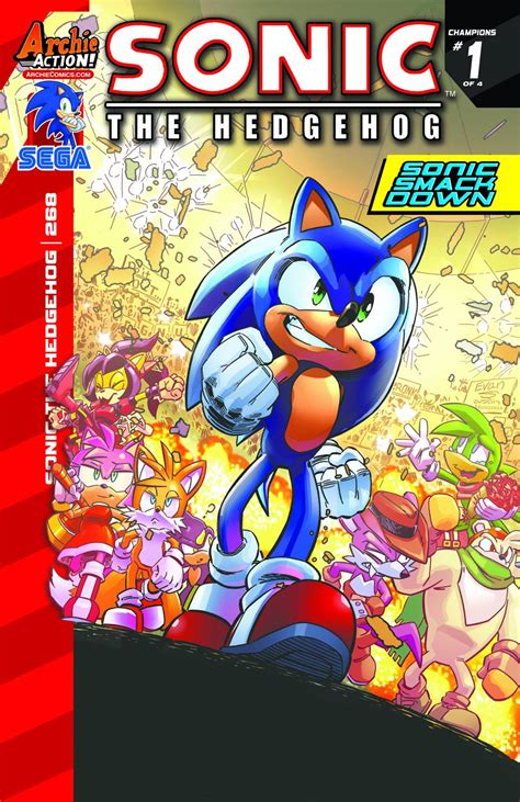 Sonic The Hedgehog 268 Regular Cover Comichub
