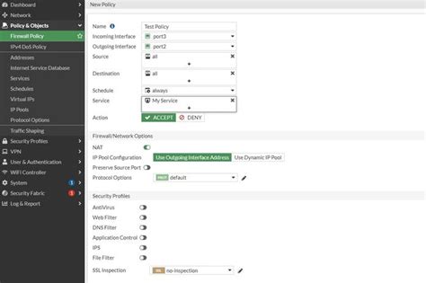 Technical Tip Configuring A Custom Service In F Fortinet Community