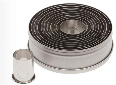 Cutter Set Round 11 Piece The Ultimate Image Culinary Institute Of