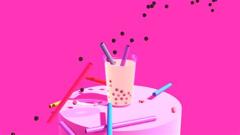 Aesthetic Boba Tea Wallpapers Wallpaper Cave