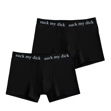 Suck My Dick Boxers Black