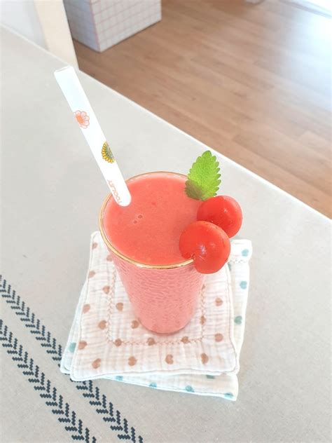토마토주스 만들기