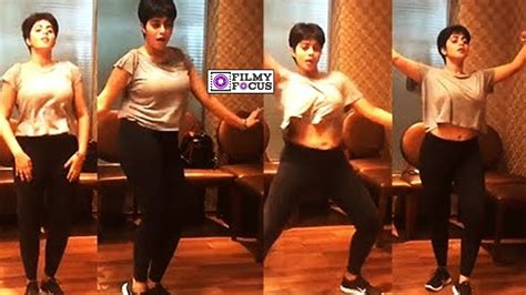 Actress Poorna Shamna Khasim Dance Practice Poorna Dance