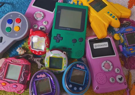 Retro Toys 💜 ️ Late 90s Toys Nostalgic Video Games Colorful 2000s