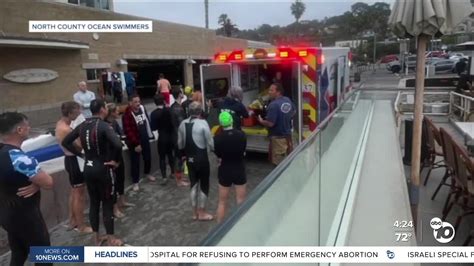 Swimmers In Del Mar Receive National Honor For Saving Man In Shark Attack