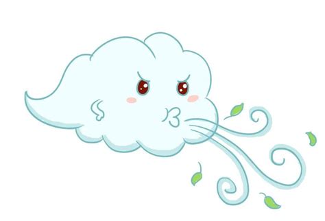 天气预报刮风卡通天气预报卡通天气预报卡通图片大山谷图库