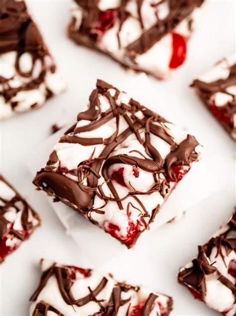 Chocolate Covered Cherry Bars Decadent And Delicious