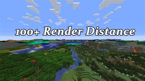 View Distance Mod Minecraft At Otto Atkinson Blog