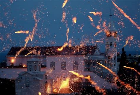 Rocket War At Easter Celebration Pictolic