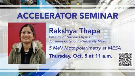 Accelerator Seminar Rakshya Thapa Jefferson Lab