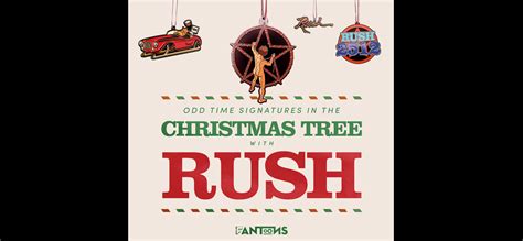 Rush New Official Holiday Merch Available For Pre Order