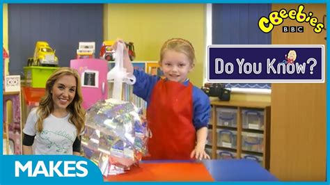 Cbeebies Do You Know Make A Disco Ball With Maddie Youtube