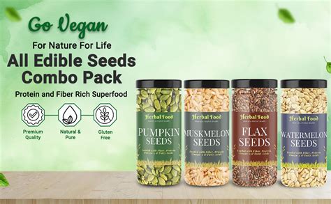 Herbal Food Edible Seeds Combo Pack 900gm