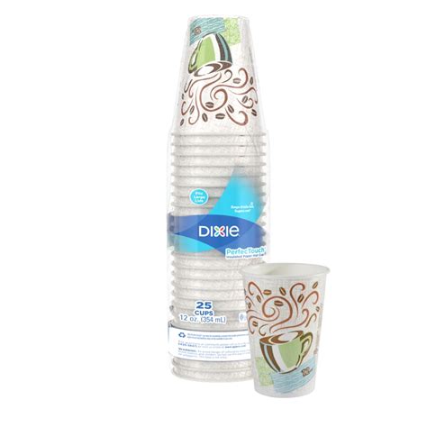 Dixie Perfectouch By Gp Pro Hot Cups 12 Oz Box Of 500 Cups