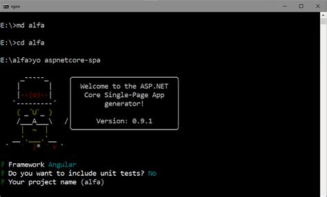 ASP NET Core e Angular Criando uma aplicação Básica