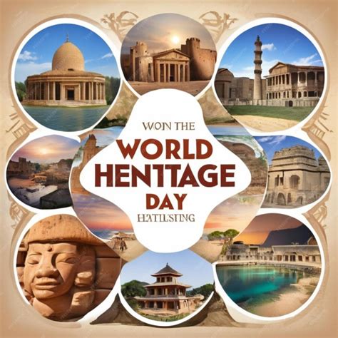 Premium Photo Preserving Our Legacy Celebrating World Heritage Day