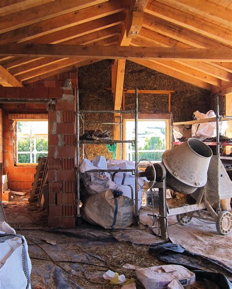 Casa De Paja De Entramado Ligero Ecohabitar