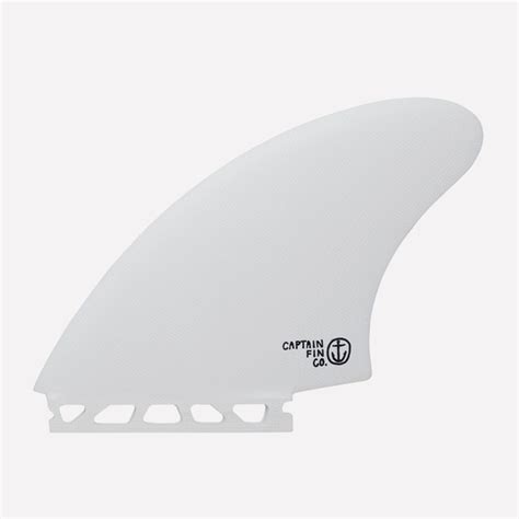 Dérives Twins Keels Single Tab Cf White Captain Fin Co