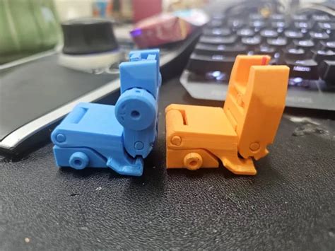 折叠可调机械瞄准器套装 免费 3d 打印模型 Makerworld