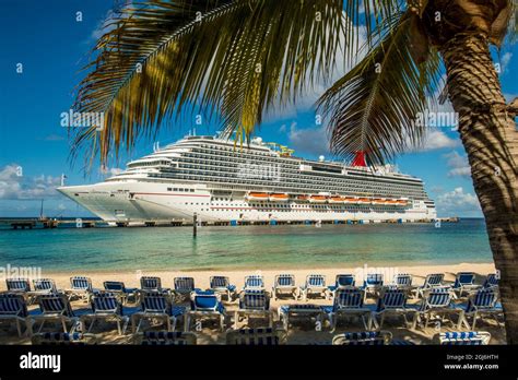 Cruise Ship At Grand Turk Cruise Port Grand Turk Island Turks And