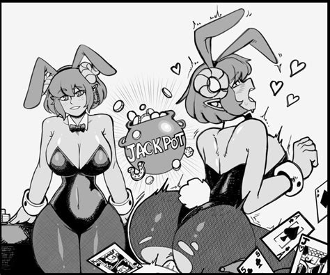 Rule 34 Ass Big Ass Big Breasts Blue Hair Blue Skin Bunny Girl