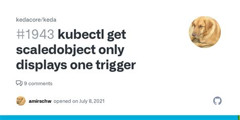 kubectl get scaledobject only displays one trigger · issue 1943