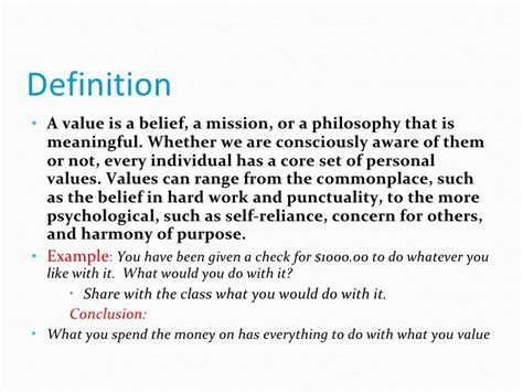 What Is The Meaning Value At Christopher Brunell Blog
