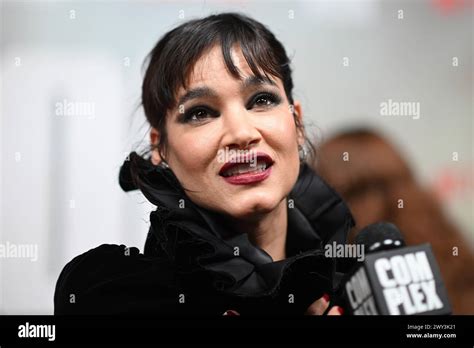 New York Usa 03rd Apr 2024 Sofia Boutella Attends Netflixs Rebel