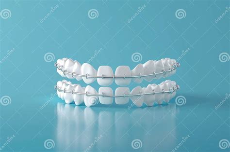 A Pair Of Braces Resting On A Table Suitable For Medical Or Dental
