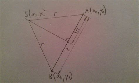 Analytic Geometry Finding The Coordinates Of A Point Mathematics Stack Exchange