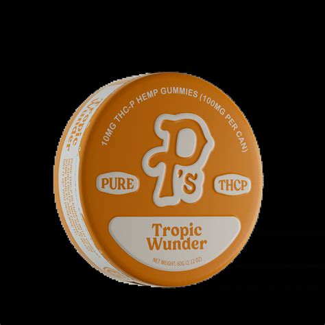 Pushin Ps Thcp Gummies Tropic Wunder Vaping Elements All The Things Ocv