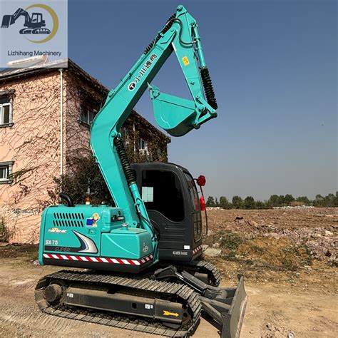 Kobelco Sk75 Used Mini Excavator 2023 On Hot Sale Lizhihang