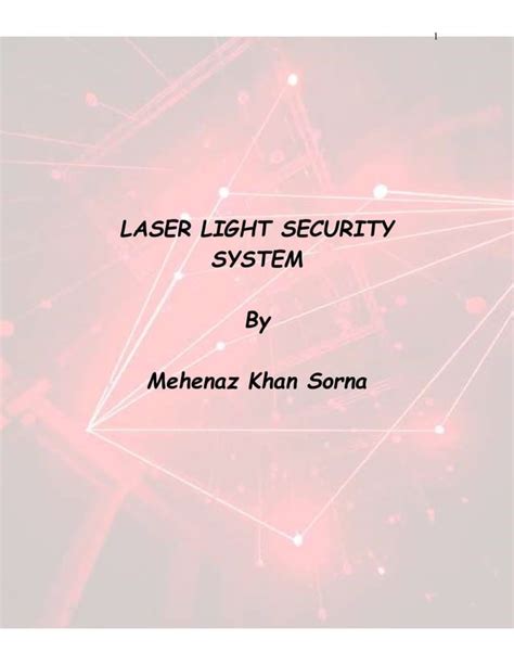 Laser Light Security System Pdf