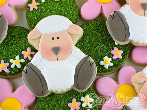 Easter Lamb Cookies