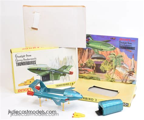 Dinky Toy 101 Thunderbird 2 4 Virtually Mint Boxed Jk Die Cast Models